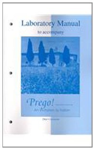 Prego! an Invitation to Italian: Laboratory Manual to Accompany: Amazon ...