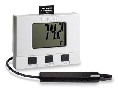 Dickson TM325 Datalogger, visualización grande, humedad y temperatura ...