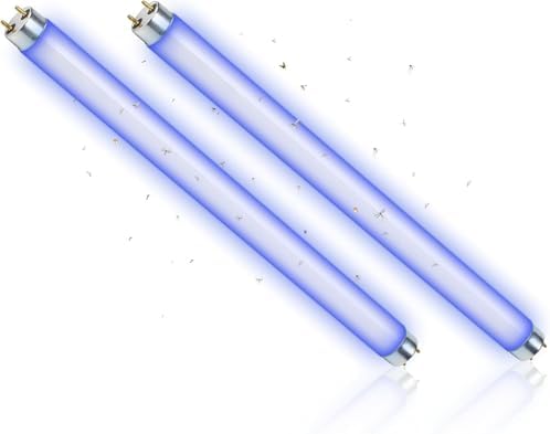 JARUFEE T8 F10W Fly Killer Replacement Bulbs 13in UV Light Tube for 10 ...