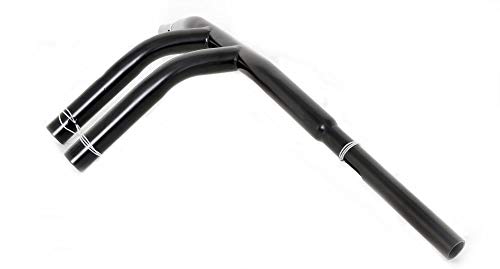 Demon's Cycle 8" Black Pullback T-Bar Motorcycle Handlebars: Buy Online ...