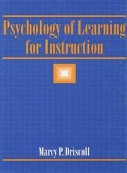 Psychology of Learning for Instruction: Books - Amazon.ca