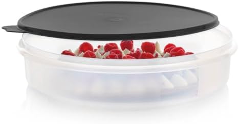 Amazon.com: Tupperware 12" Round Pie Taker / Cake Server / Cupcake ...