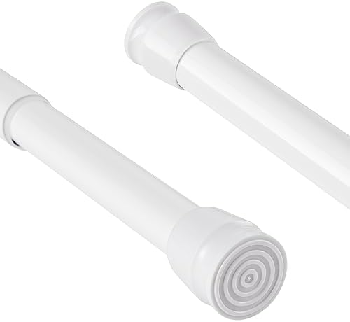 Curtain Rods Extendable Net Curtain Rods Tension Rods for Curtains NO ...