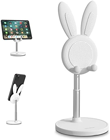 Amazon.com: Cute Bunny Phone Stand, 2pcs Kawaii Cell Phone Holder for ...
