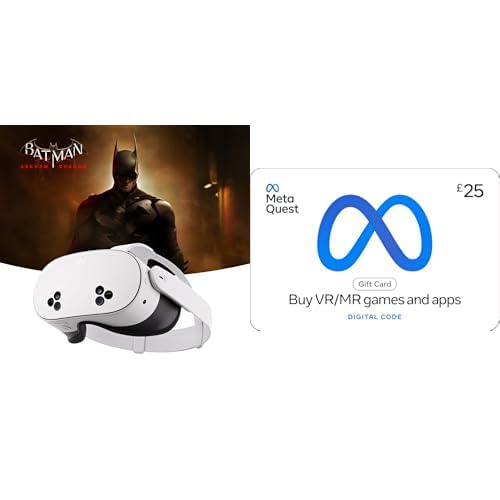 Meta Quest 3S 256Gb + META QUEST Gift Code £25 - Download Code : Amazon ...
