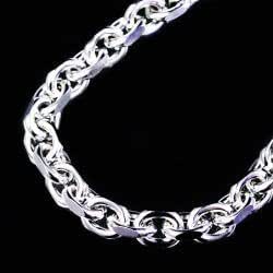 Amazon | [ピンプコード]Pimp Code ステンレス オーバル 5550 ネックレス 55cm | ネックレス 通販