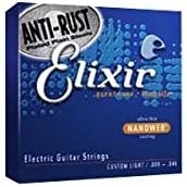 Amazon.co.jp: 【国内正規品】 ELIXIR エリクサー エレキギター弦 NANOWEB 12-String Light ...