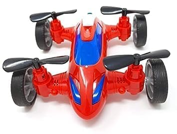 PANSHUB Friction Powered Kids Fly Car Toys - Inertia Four-axis Friction ...