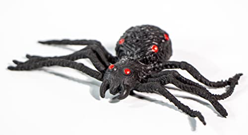 BEAU STUTI Super Creepy Looking Black Color 100% Realistic Spider ...