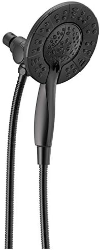 Delta Faucet 4-Spray In2ition 2-in-1 Dual Shower Head with HandHeld ...