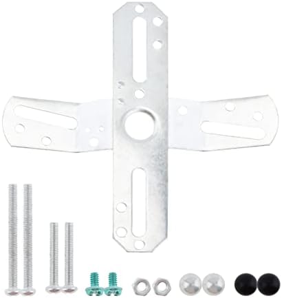 Teemyaa Light Fixture Mounting Brackets, Adjustable Mounting Plates for ...