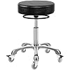 Amazon.com: McDooFly Round Rolling Stools with Wheels - Adjustable ...