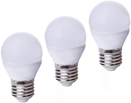 edi-tronic 3x LED Lampe E27 12V 3W G kaltweiß 250lm 4000K Birne Energiesparlampe 12 Volt Licht ...