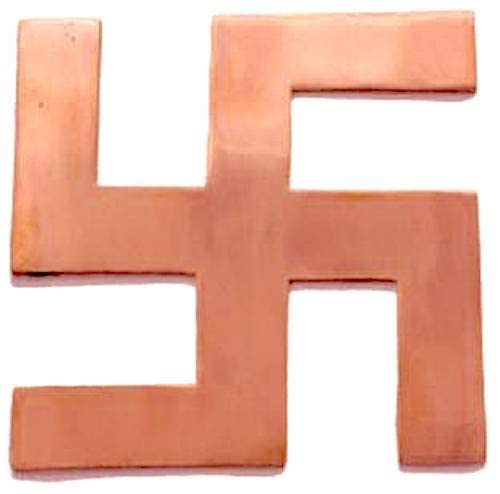 Buy The Dharmik Pooja , Pure Copper Made swastik to Protect from ...