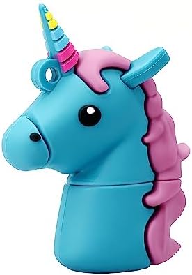 Amazon.com: WooTeck 64GB Cartoon Unicorn USB Flash Drive Data Storage ...