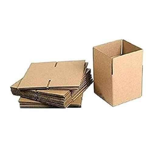 3 ply Brown Corrugated Packing Boxes Size 4.5x4.5x2 inches Length 4.5 ...