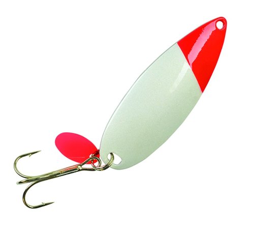 Johnson Sprite Saltwater Spoon Hard Bait, 1.75-Inch.125-Ounce, Red Head ...