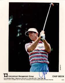 Amazon.com: Sports Memorabilia Chip Beck Autographed Photo - 8x10 ...
