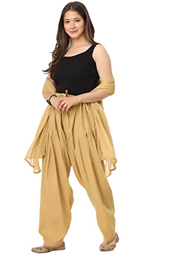 Buy B9 STORE Woman's Semi Cotton Patiala Salwar with Dupatta || Patiala ...