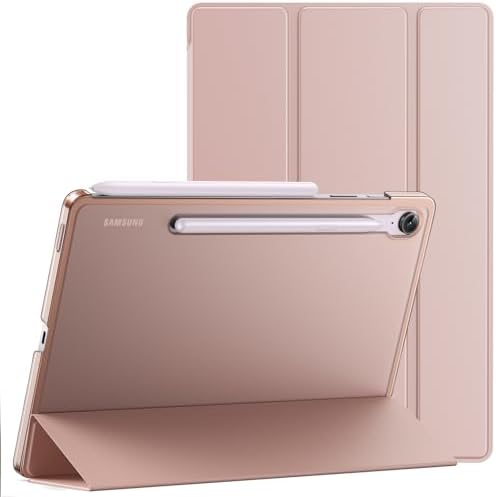 JETech Capa para Samsung Galaxy Tab S10 FE / S9 FE 10,9 Polegadas, Fino Translúcido Traseira ...
