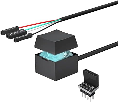 Amazon.com: COOIDEA PC Power Button Switch External Desktop Computer ...