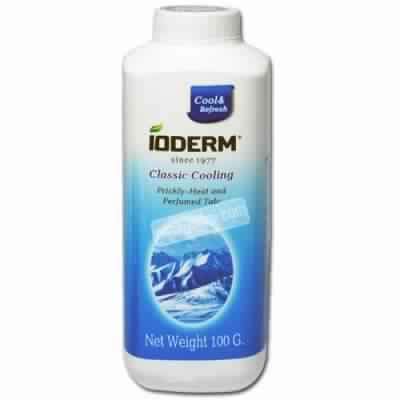 IODERM Classic Cooling Prickly-Heat and Perfumed Talc (Cool & Refresh ...
