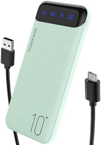 SWAREY Power Bank 10000mAh Portable Charger Fast Charging Powerbank ...