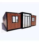 Amazon.com: Feekercn 40FT Tiny House to Live in,Portable Prefab House ...