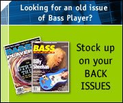 Complete Set of 1995 Back Issues (Bass Player Magazine, 1995): Marcus ...