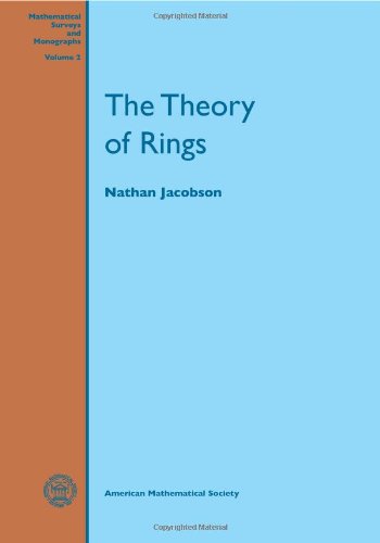 Amazon.com: Theory of Rings: 9780821815021: Jacobson, N.: Books