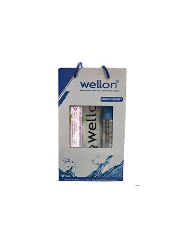 WELLON 10 INCH (80 GPD Membrane + 10" PP + Inline Set) for All Type of ...