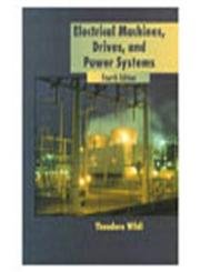 Electrical Machines, Drives, and Power Systems (4th Edition): Wildi ...