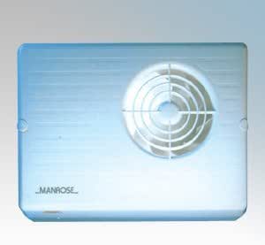 Manrose CF200PIR 100mm/4" 240v CF200 Series Centrifugal Timer PIR Fan ...