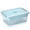 Amazon.com: BTSKY Stack & Carry Box, Clear Plastic Storage Container ...