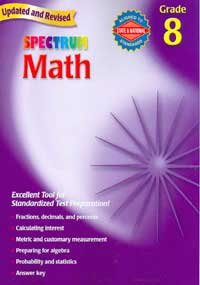 Spectrum Math, Grade 8: 9780769636986: Amazon.com: Books
