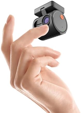 KAWA Tiny Dash Cam, 1296P QHD Mini Car Camera DashCam - Voice Control ...