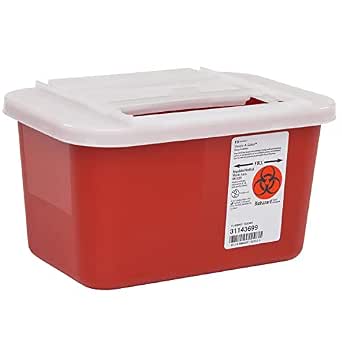 Amazon.com: DMI Multi-Purpose Sharps Container with Sliding Lid ...