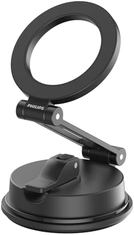 Amazon.co.jp: Philips DLK4131B Magnetic Car Smartphone Holder, Magsafe ...
