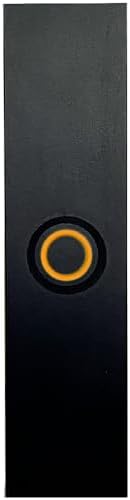 Newhouse Hardware Rectangular Lighted Wired Metal Doorbell Button in ...