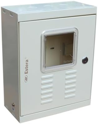 Estera Single Phase Concealed Meter Box with Isolator Option : Amazon ...