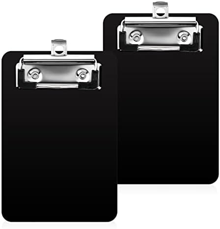 Amazon.com: 2 Pcs Mini Clipboard, Small Clipboards, 4" x 6" Clip Board ...