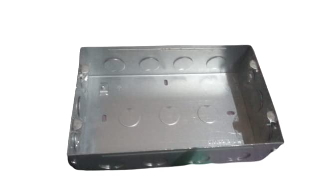 Maya Electronics Generic Iron (GI) Sheet Metal Modular Box (18 Module ...