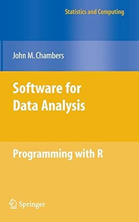 Amazon.com: Software for Data Analysis: Programming with R (Statistics ...