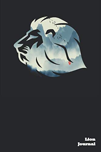 Lion Journal: Lion Journal / Notebook Gift (6 X 9 - 110 Lined Pages ...