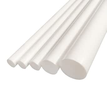 Teflon Rod 200mm/7.87'' Long OD 1MM-220MM PTFE F4 Round Rod Bar (3mm ...