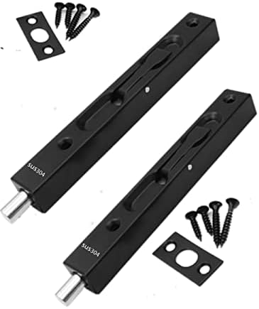 szhdxsy Hidden Latch & Bolt 304 Stainless Steel 6 inch(15cm) Security ...