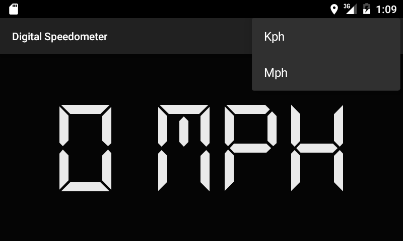Digital Speedometer - App on Amazon Appstore