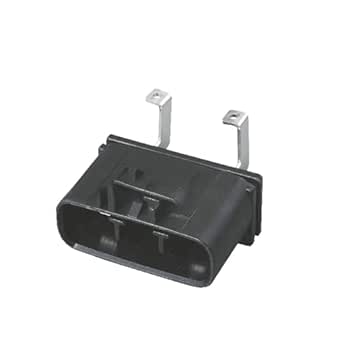 Amazon.co.jp: 10 セット 3 ピンシース黒防水カーコネクタ端子 DJ7031Y-6.3-10 3P コネクタ CNTILKC(さち) : Automotive