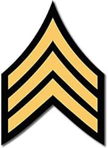 Amazon.com - Army Rank SGT Sergeant Chevron Shaped (SSI United States ...
