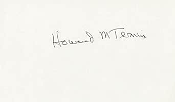 Amazon.com: Howard M. Temin - Signature : Collectibles & Fine Art